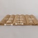 Reeded Wall Panels, 1-1/2 Wide Reeds, Tambour Wall Paneling, Primed or ...