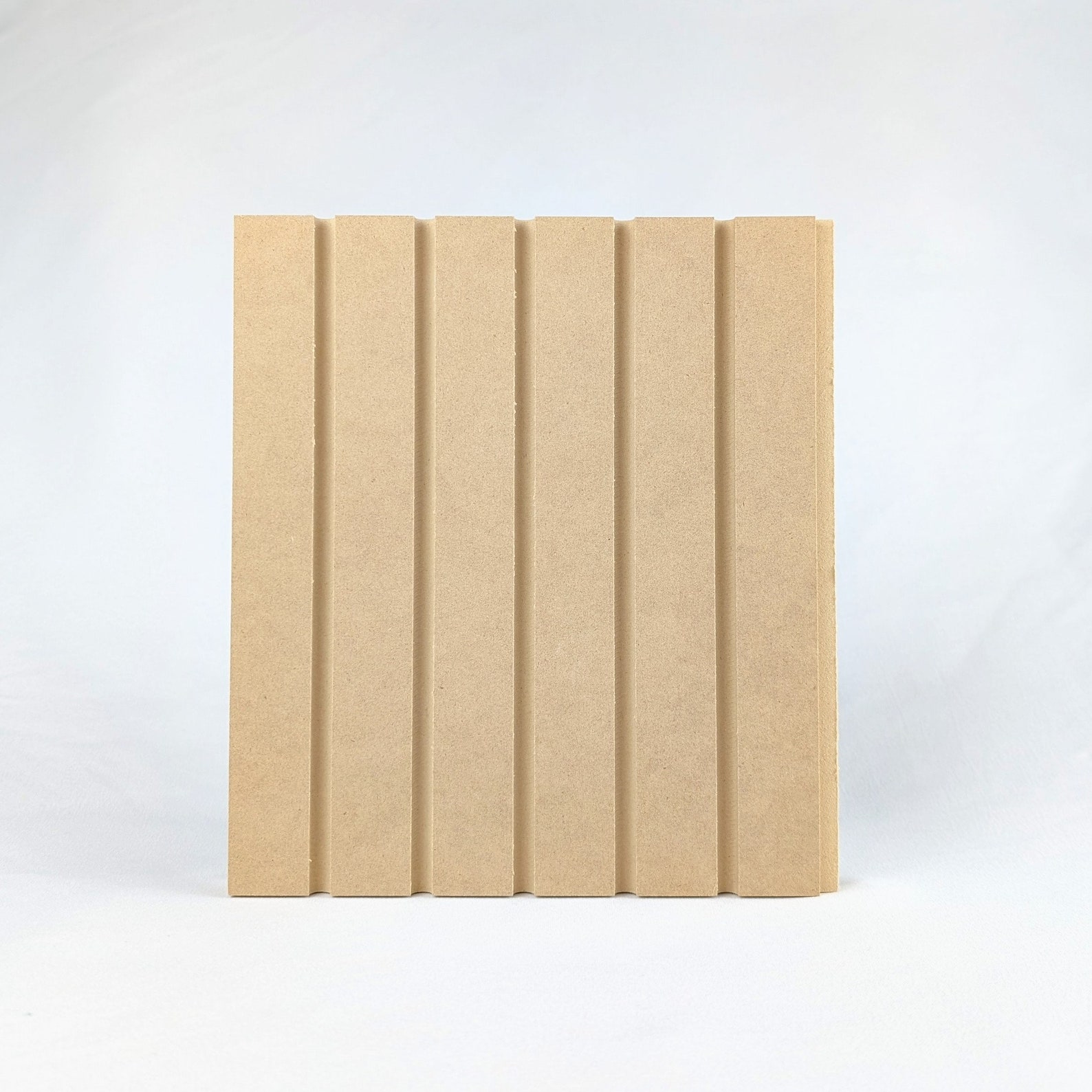 Slat Wall Panels | Custom Sizes in Primed, White Oak, or Walnut | 3D ...