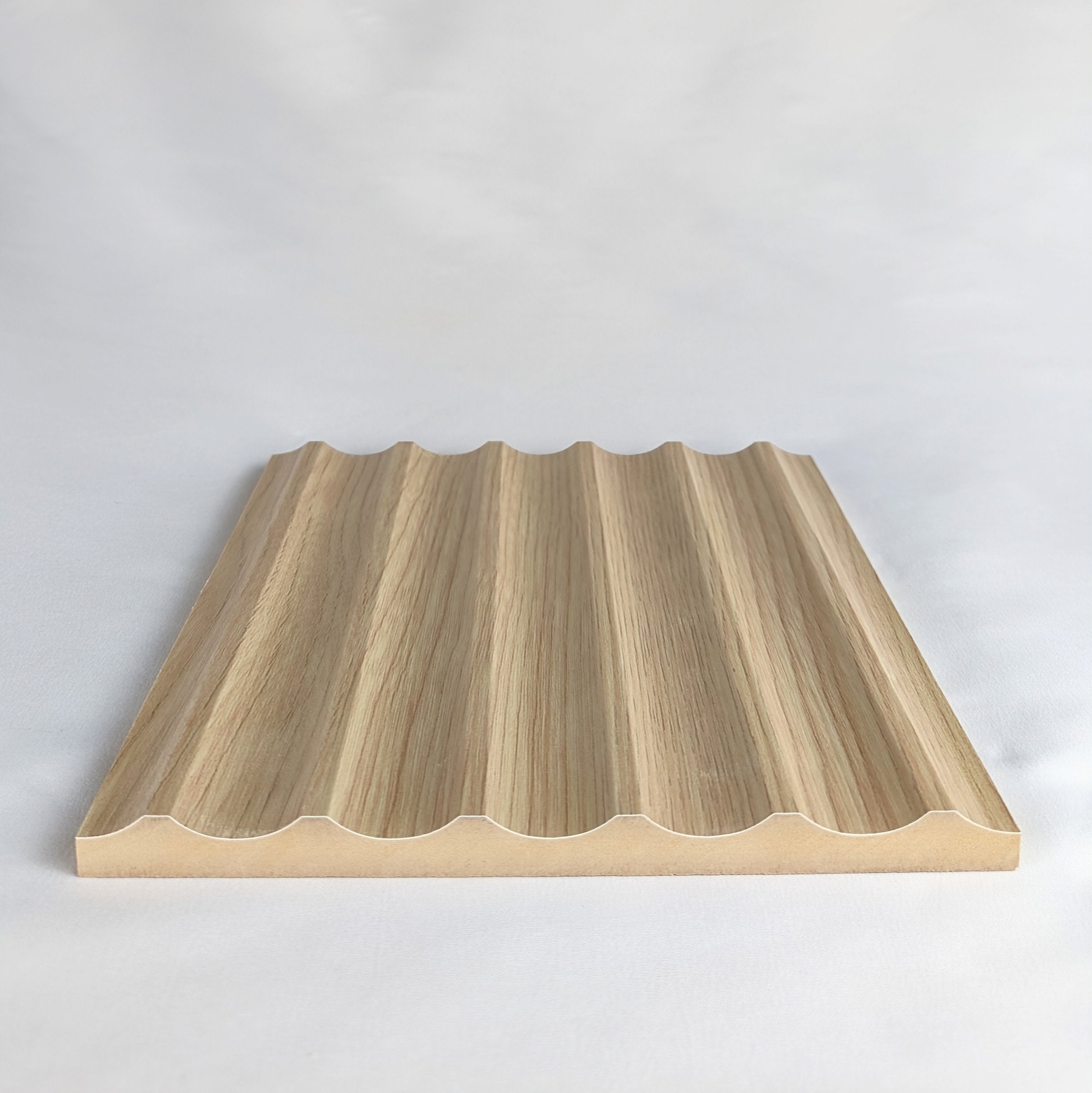 Fluted Wall Panels, Scalloped Wall Paneling, Primed, White Oak, Walnut ...
