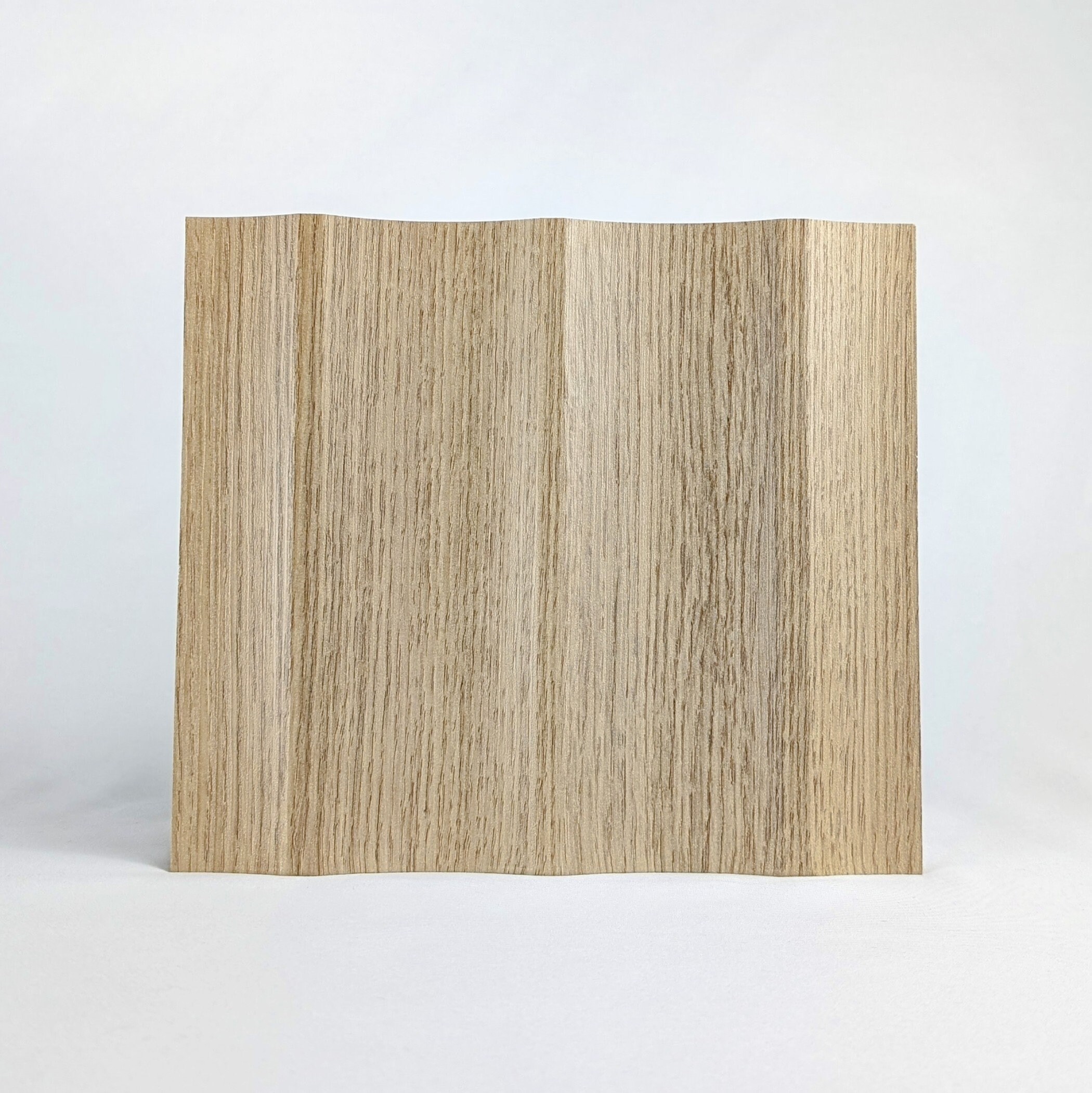 Wide 3 Flutes, Fluted Wall Panels, Scalloped Wall Paneling, Primed ...