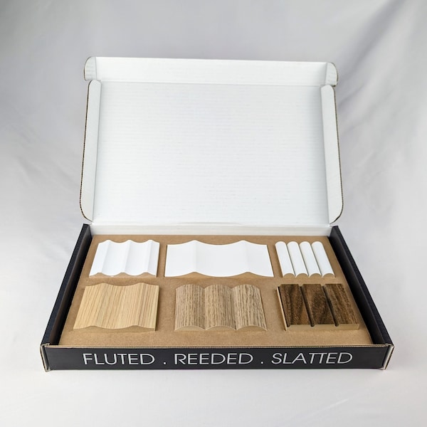 Fluted White Oak Panels - Etsy