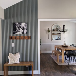 Fluted Wall Panels - 2" Flutes | 3D Tambour Wall Paneling | Paintable ...