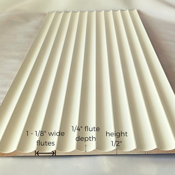 Scalloped Wood Panels - Etsy