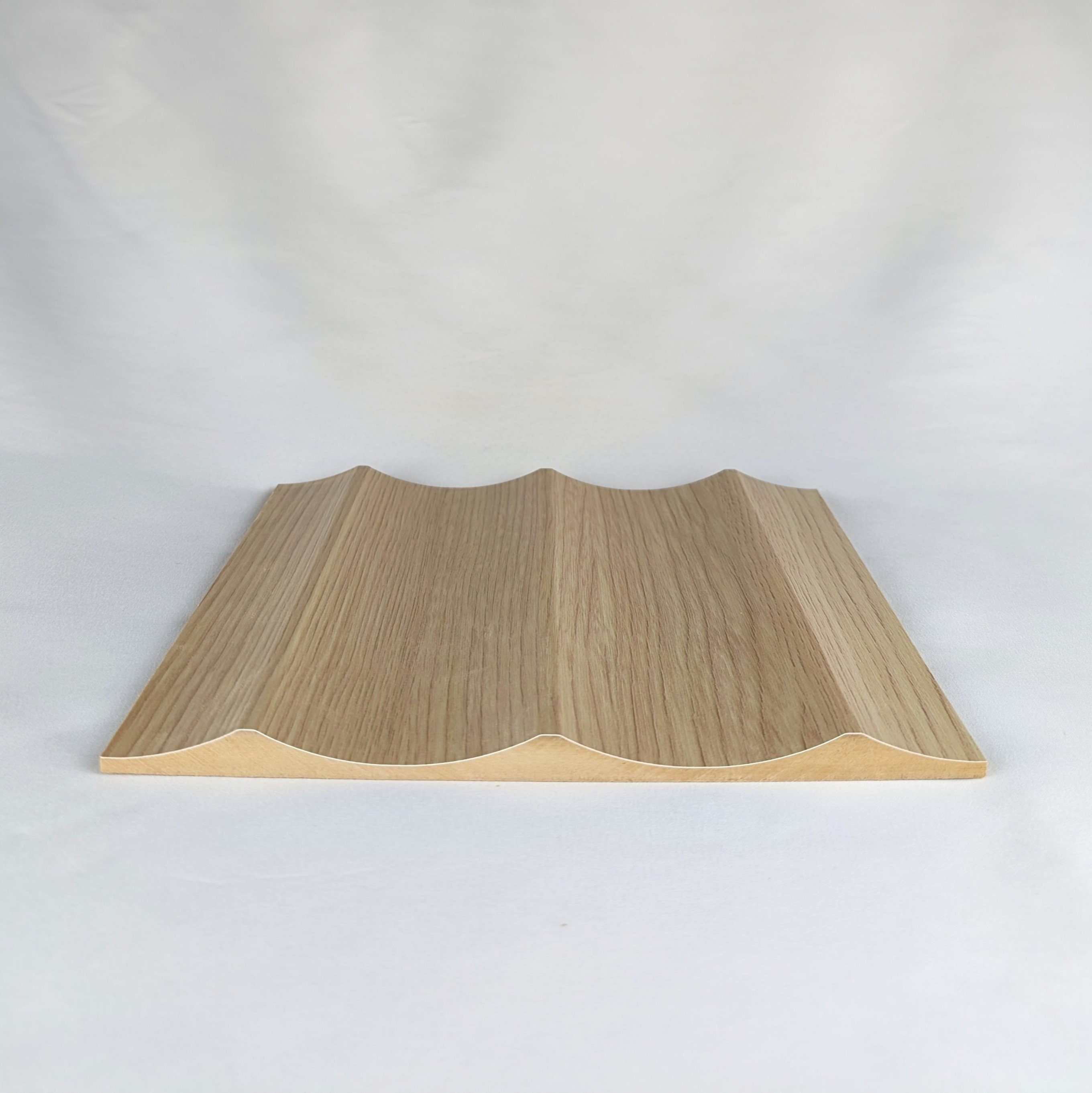 6" X 6" SAMPLE: Modern 3D Wood Wall Panel Samples | 3" Wide Flutes in ...