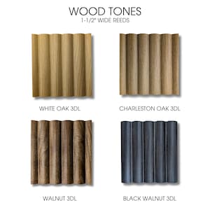 Reeded Wall Panels, 1-1/2" Wide Reeds, Tambour Wall Paneling, Primed or ...