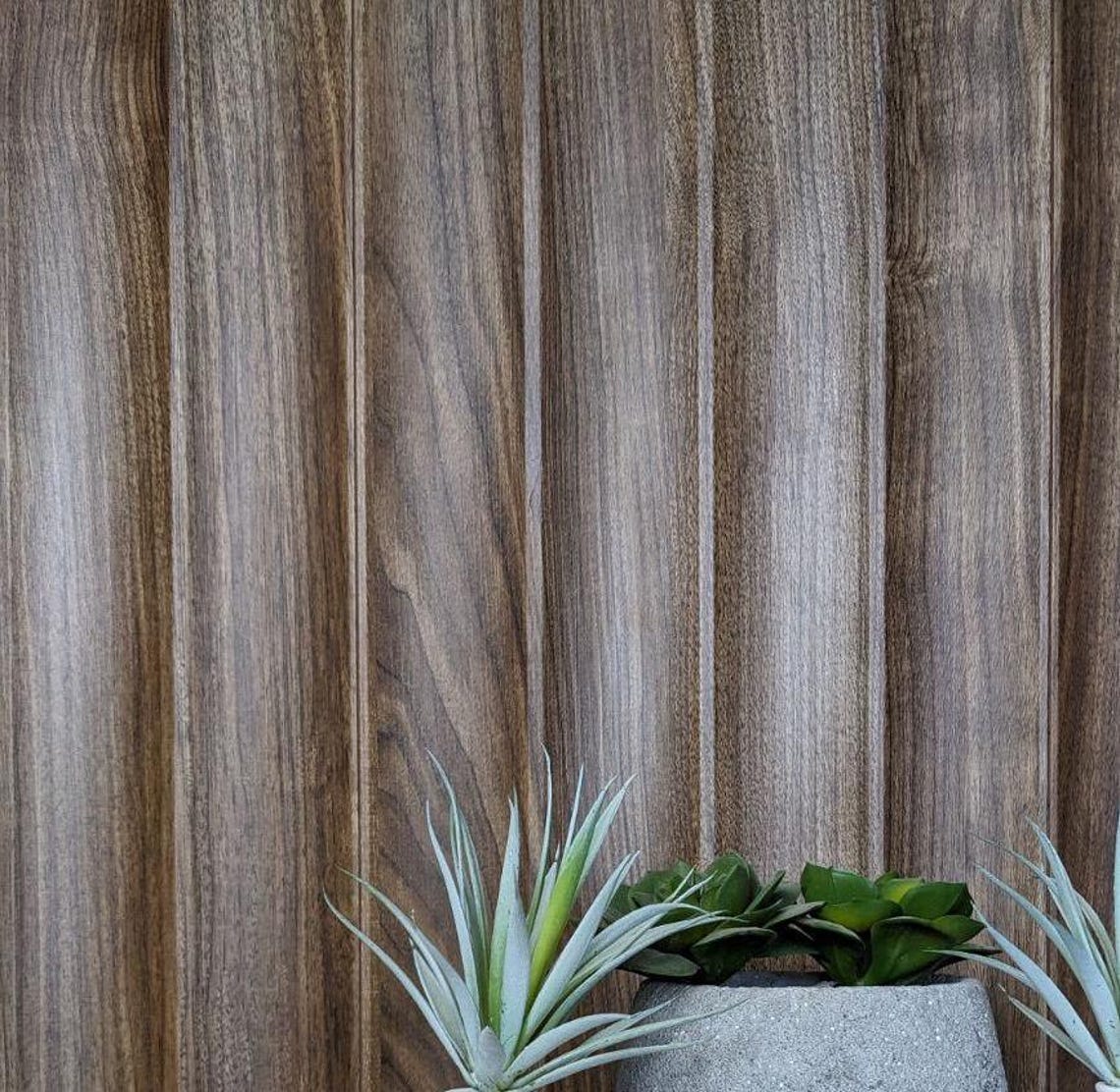 6" X 6" SAMPLE: Modern 3D Wood Wall Panel Samples | 3" Wide Flutes in ...