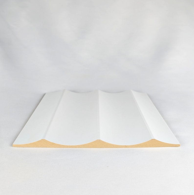 Wide Fluted Wall Panels - 3" Flutes | 3D Tambour Wall Paneling ...