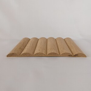 Reeded Wall Panels, 1-1/2 Wide Reeds, Tambour Wall Paneling, Primed or ...