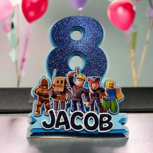 Roblox Cake Topper. - Etsy