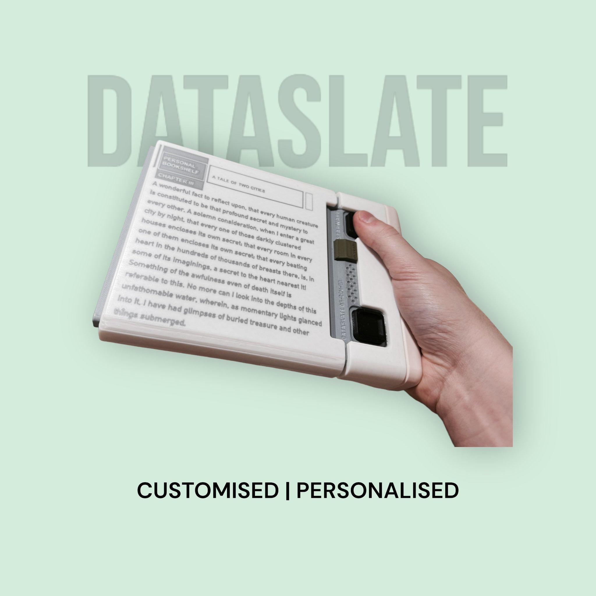 Starfield Dataslate Customisable Dataslate Starfield Datapad ...