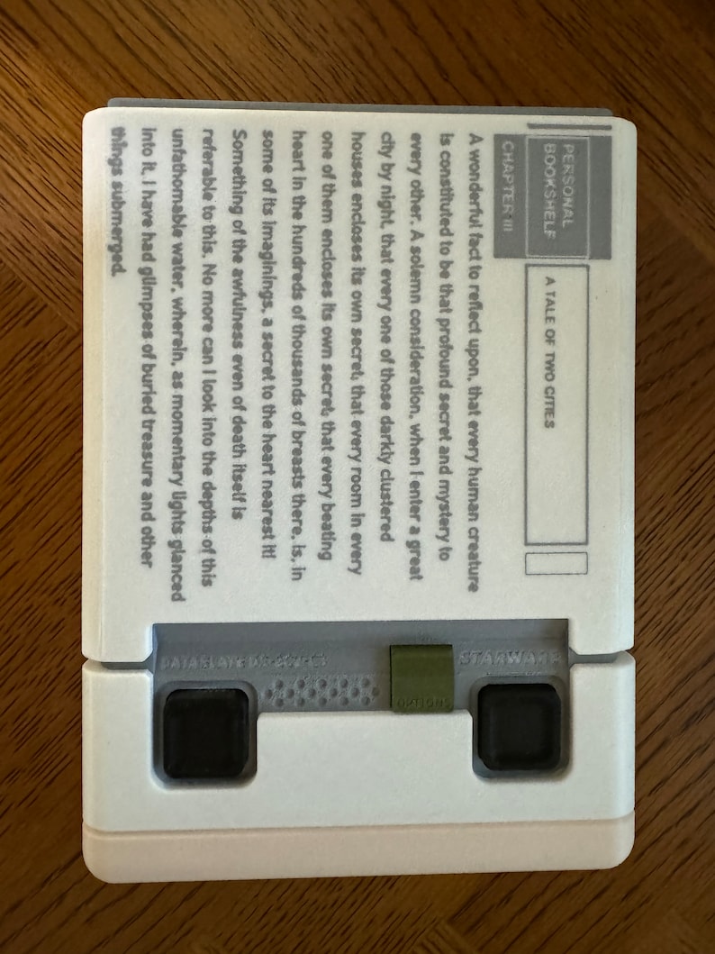 Customizable Starfield Dataslate: 3D Printed Datapad - Etsy