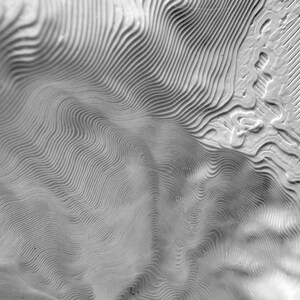 Framed 3D Map - Customisable Topographic Map - 3D Relief Map - Custom ...