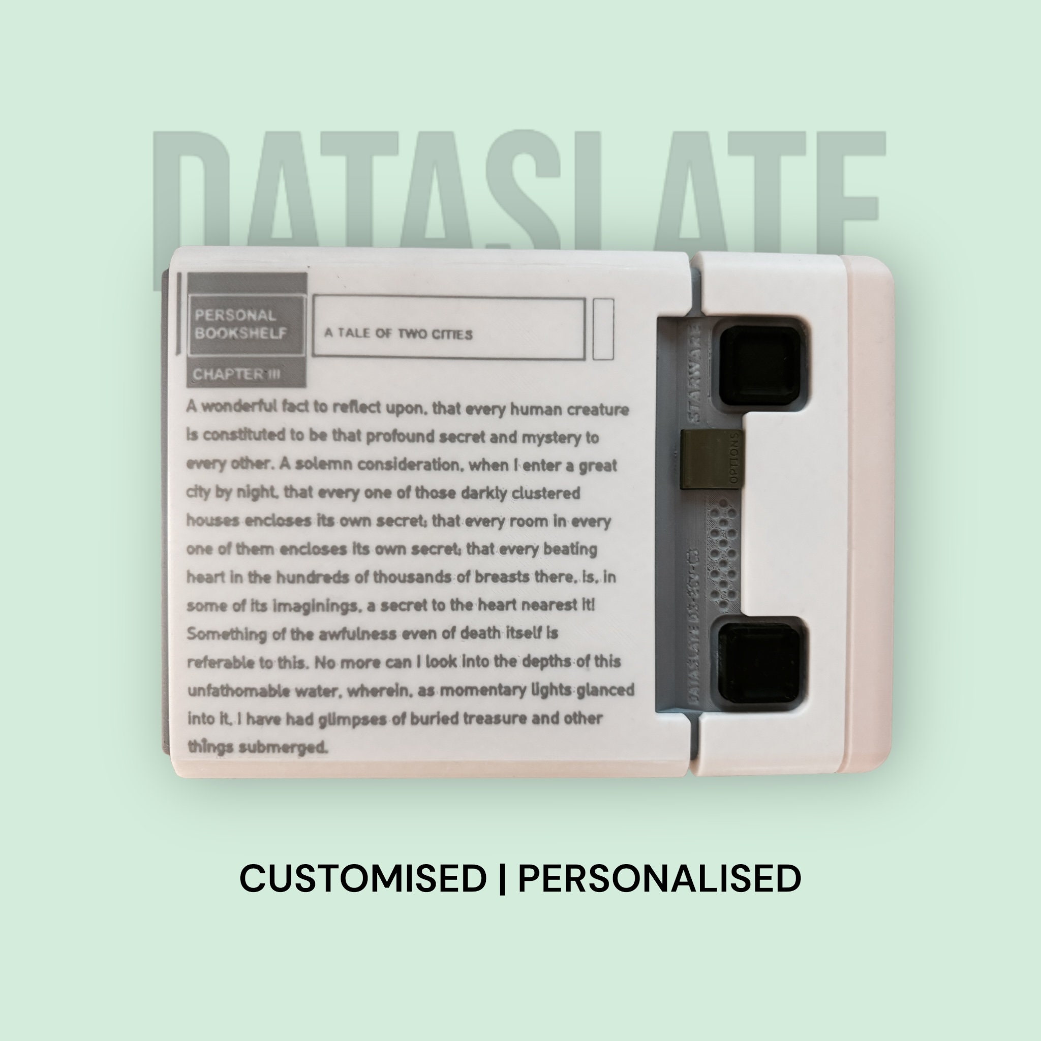 Starfield Dataslate: Custom 3D Printed Datapad - Etsy