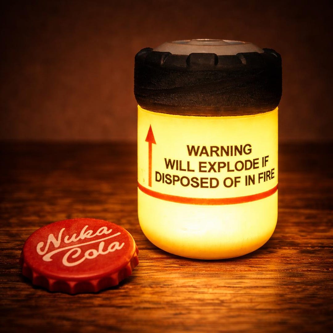 Light up - Fallout Fusion Cell Prop Replica - Etsy