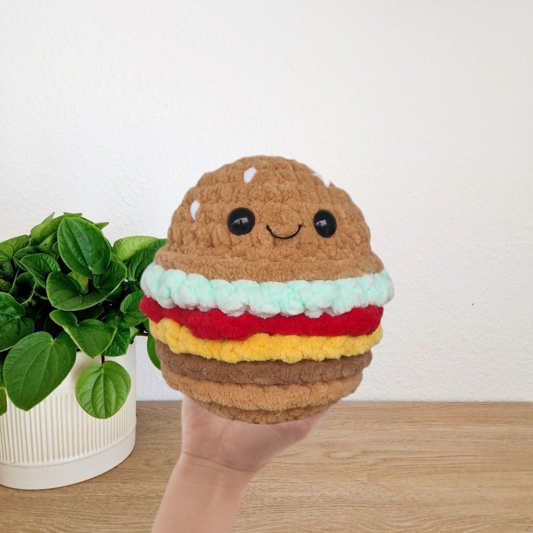 Plushie Burger Friend - Etsy