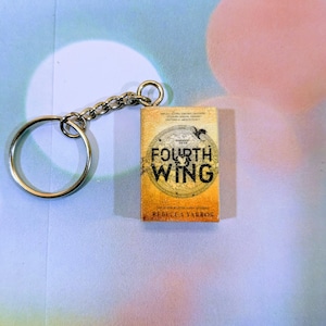 Custom Mini Book Keychain - Etsy