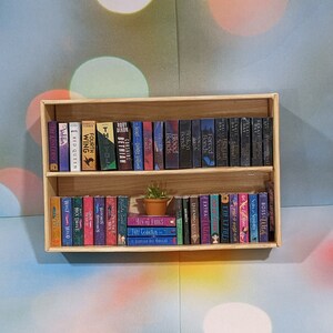 Mini Bookshelf - Etsy