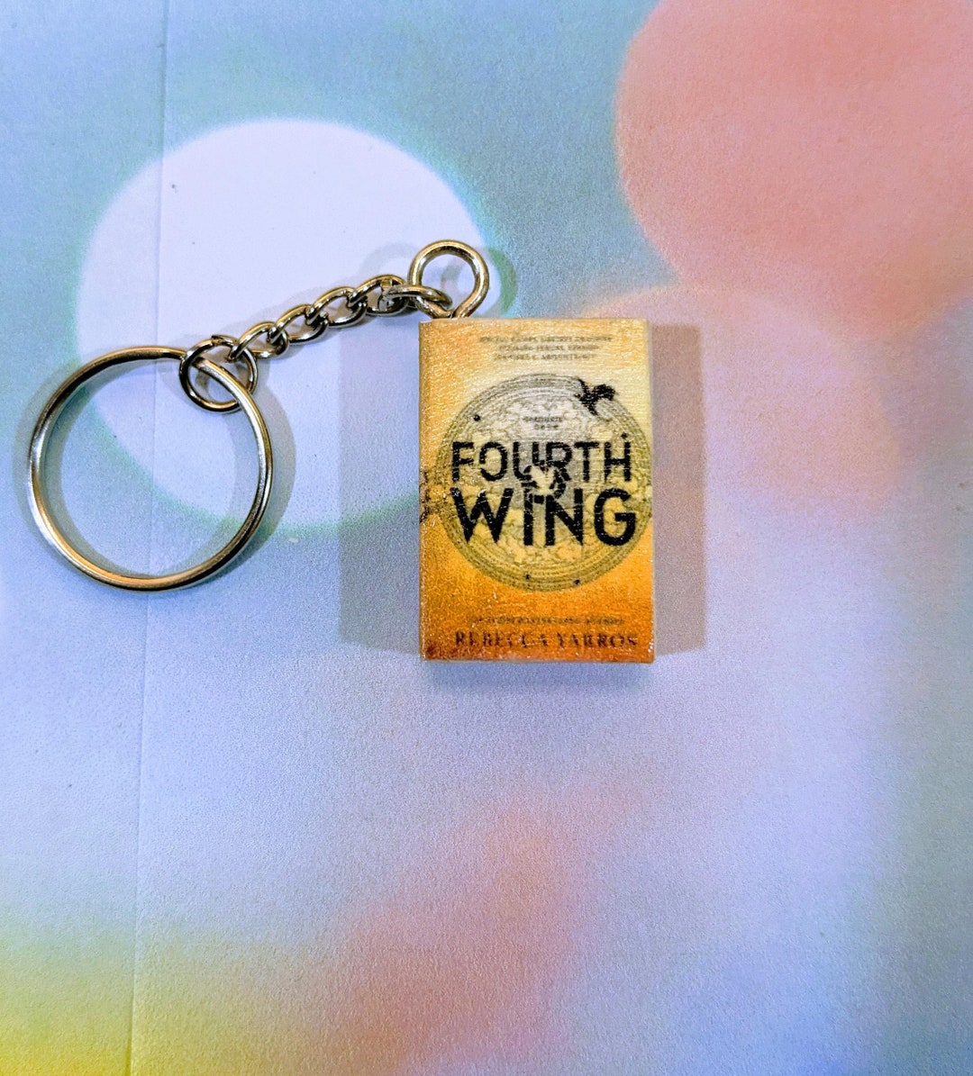 Custom Mini Book Keychain - Etsy