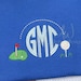 Golf Monogram Frame Satin Fill Stitch Machine Embroidery Design File - Etsy