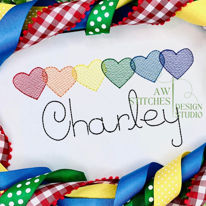 Valentine Embroidery Designs - Etsy