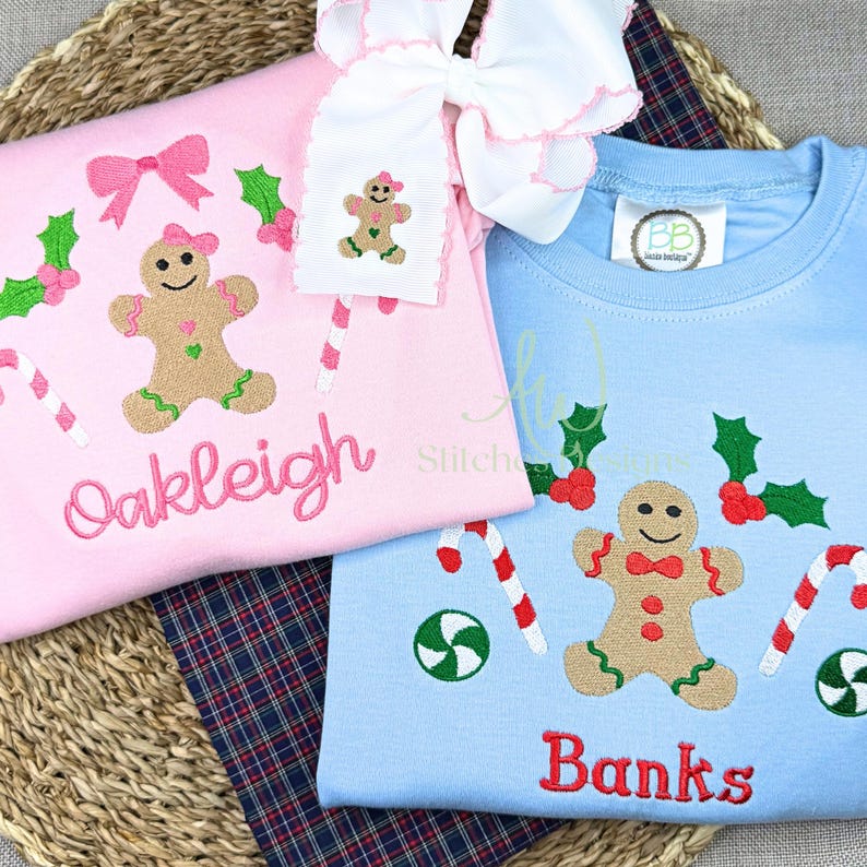Christmas Embroidery Design, Gingerbread Boy Christmas Design ...