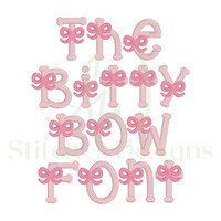 Bow Monogram - Etsy
