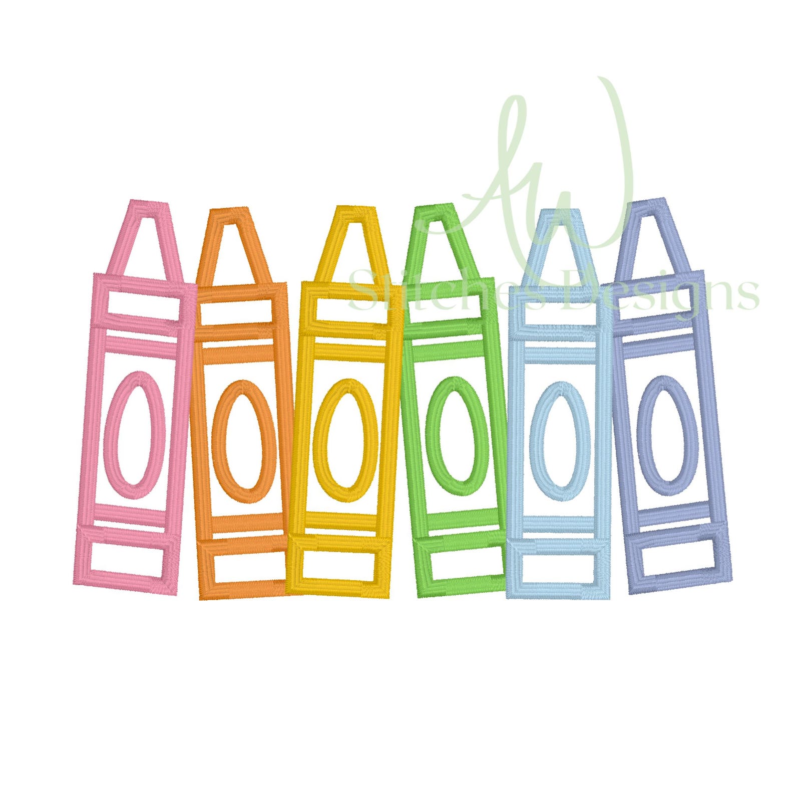 Crayon Row, Back to School, First Day of School, Crayon Trio, Crayon ...