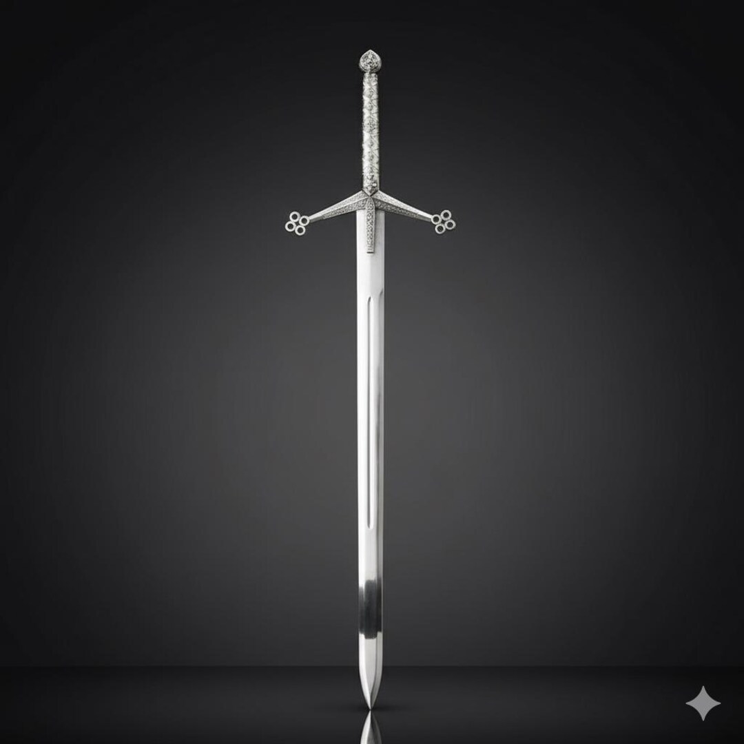 Hand Forged Scottish Claymore Sword – Christmas Gift for Him, Medieval ...