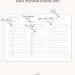 Printable Daily Planner Landscape, Daily Task List, Planner Insert ...