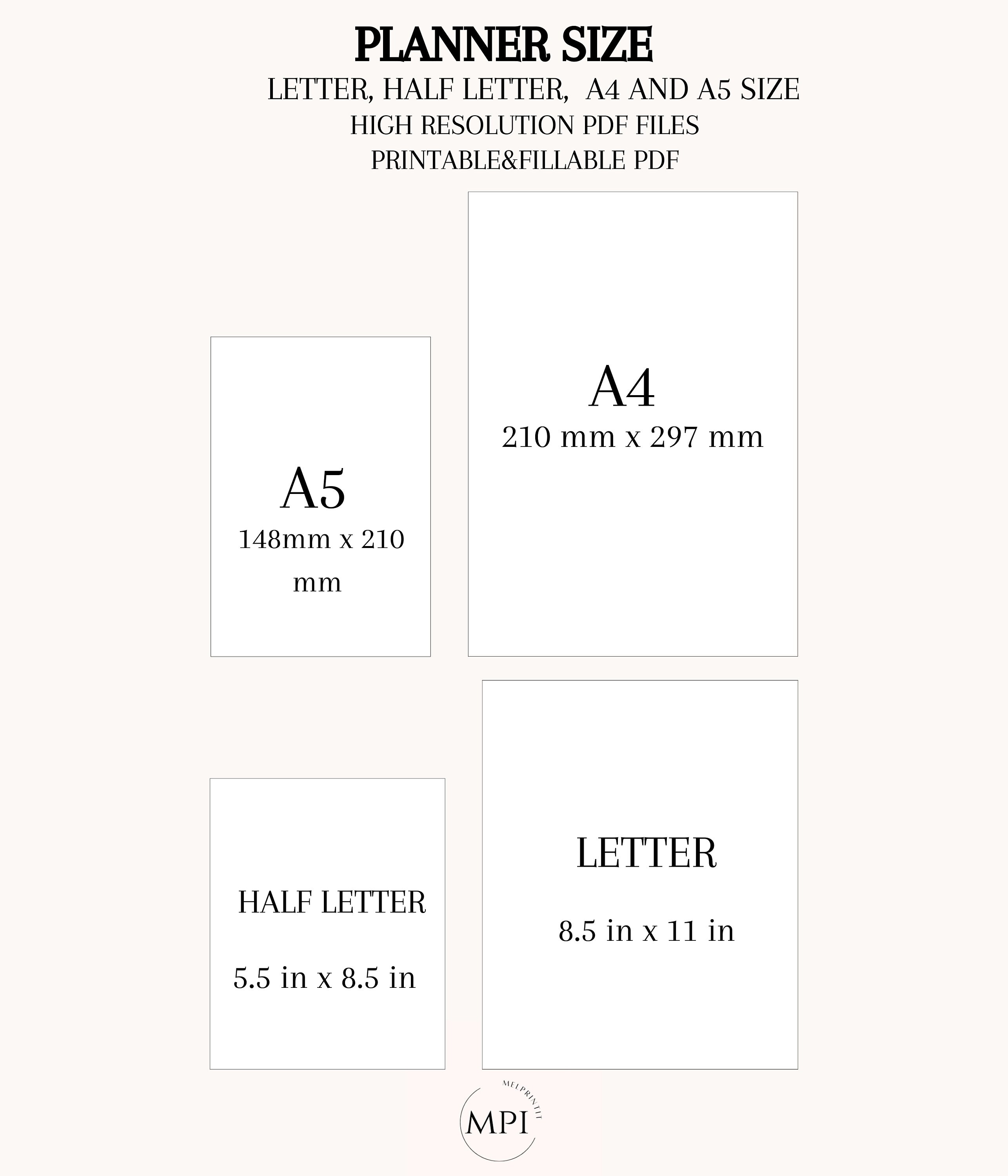 To Do List Printable, Check List, Task List, Planner Insert ...