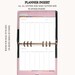 Printable One Page Weekly Planner Landscape, A4/a5/letter/half Letter ...