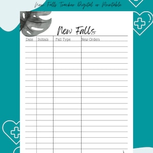 New Falls Tracker | Home Health | Nurse Brain | Oasis | Home Care ...