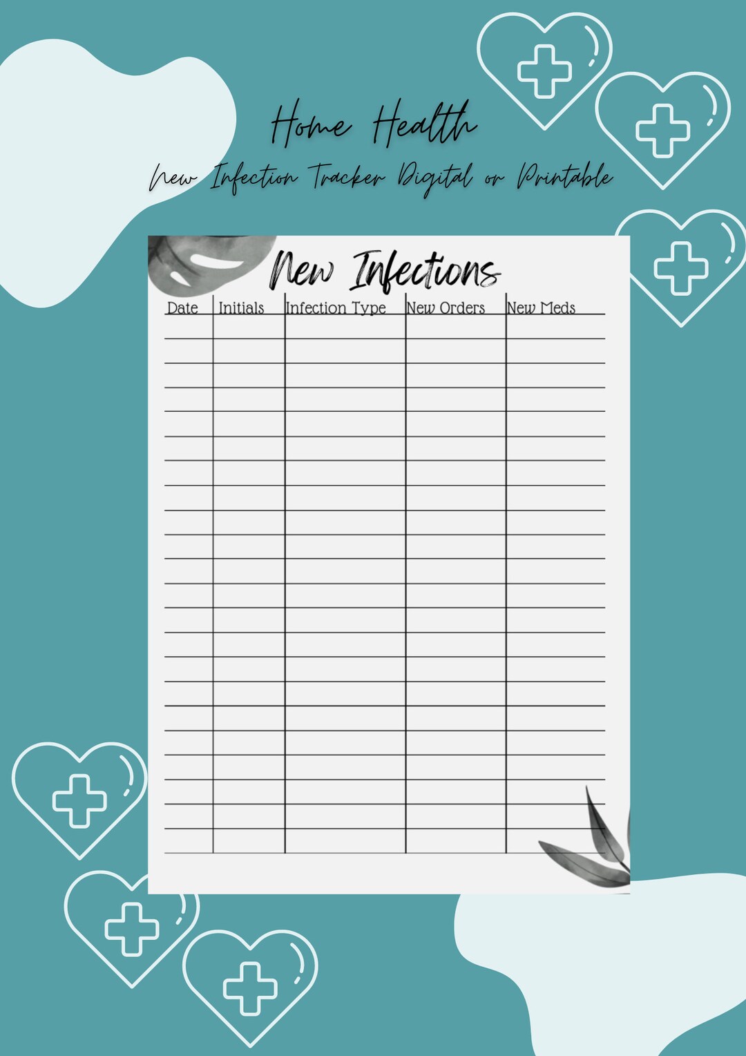 New Infection Tracker | Home Health | Nurse Brain | Oasis | Home Care ...