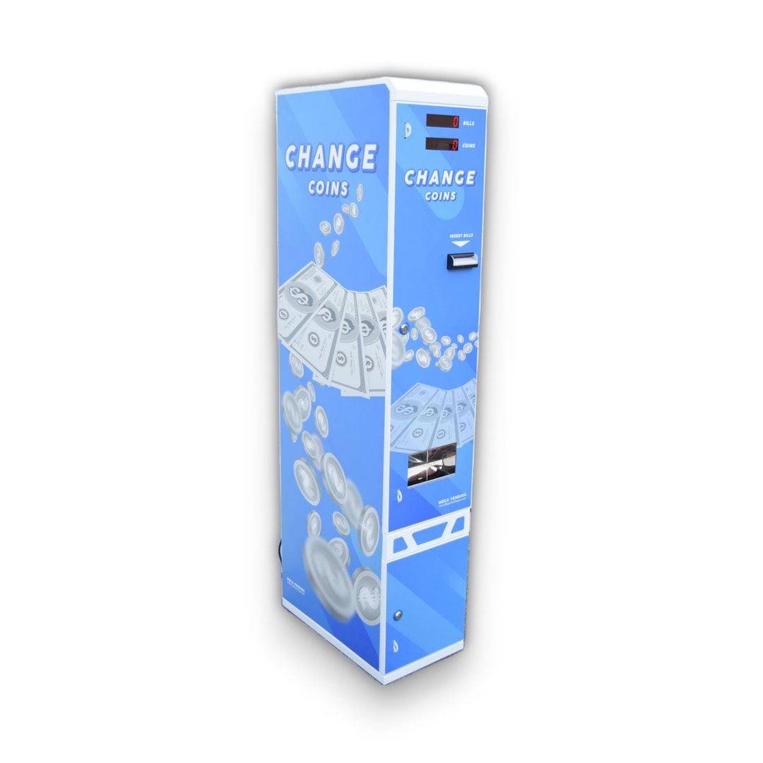 Dollar Bill Changer Machine TO Quarter or Token 10K Capacity - Etsy