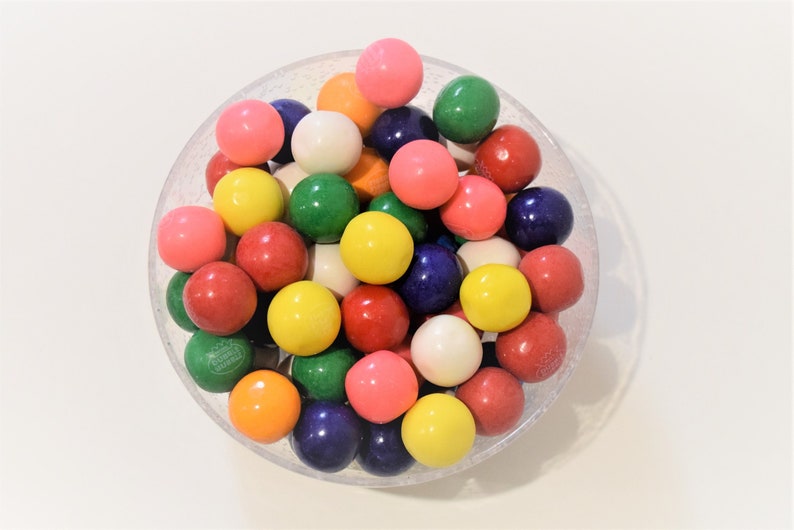 Dubble Bubble Fresh Gumballs Box 1 Inch 850 Ct. 16 LBS Bulk Vending ...