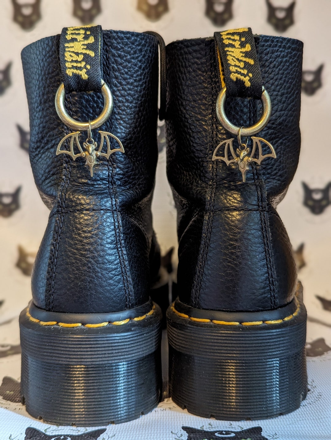 Bat Boot Charms - Etsy