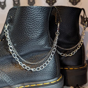 Handmade Double Chain Boot Chains - Etsy