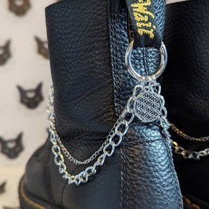 Handmade Silver Sempiternal Boot Chains - Etsy