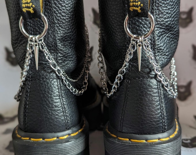 Handmade Double Chain Boot Chains - Etsy