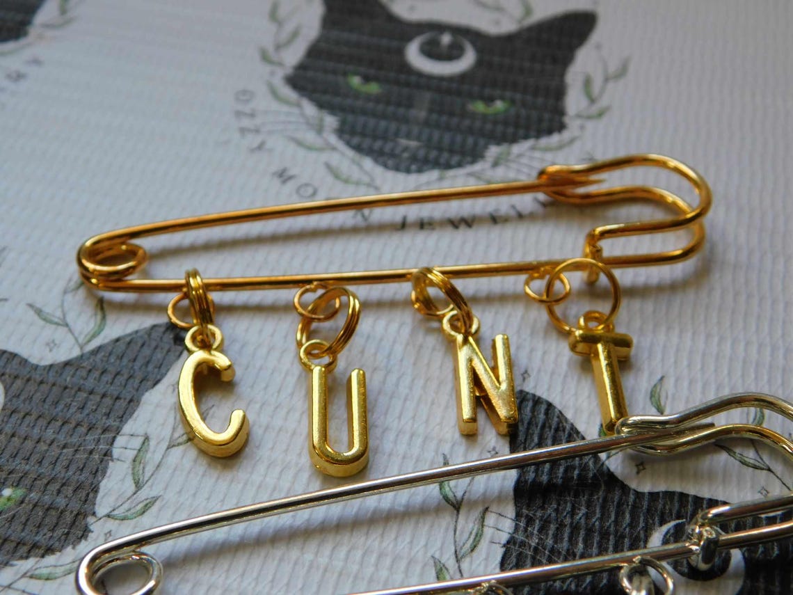 See You Next Tuesday Safety Pin Brooches - Etsy