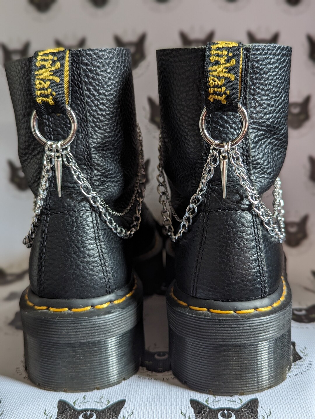 Handmade Double Chain Boot Chains - Etsy