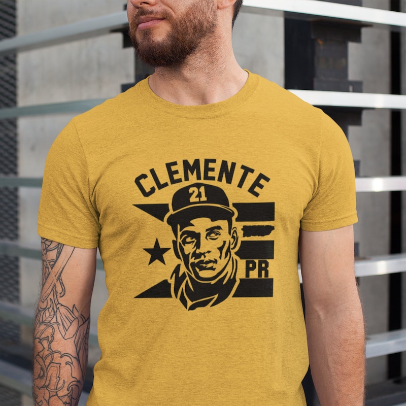 Roberto Clemente Svg - Etsy