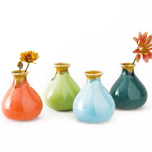 Ceramic Flower Vase - Etsy