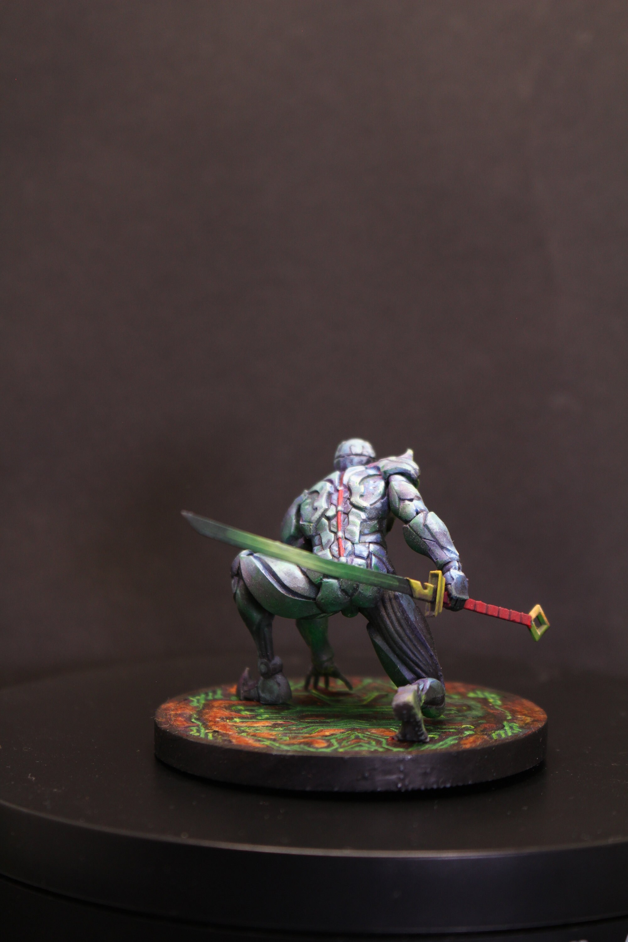 Cybersamurai Aether and Alchemist Sci-fi Samurai Professionell Bemalte ...