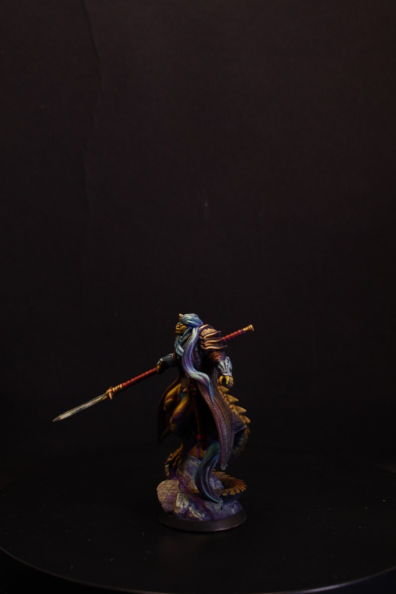 Dragonborn Draconic Defender Sultan of Scales Lord of the Print Bemalte ...