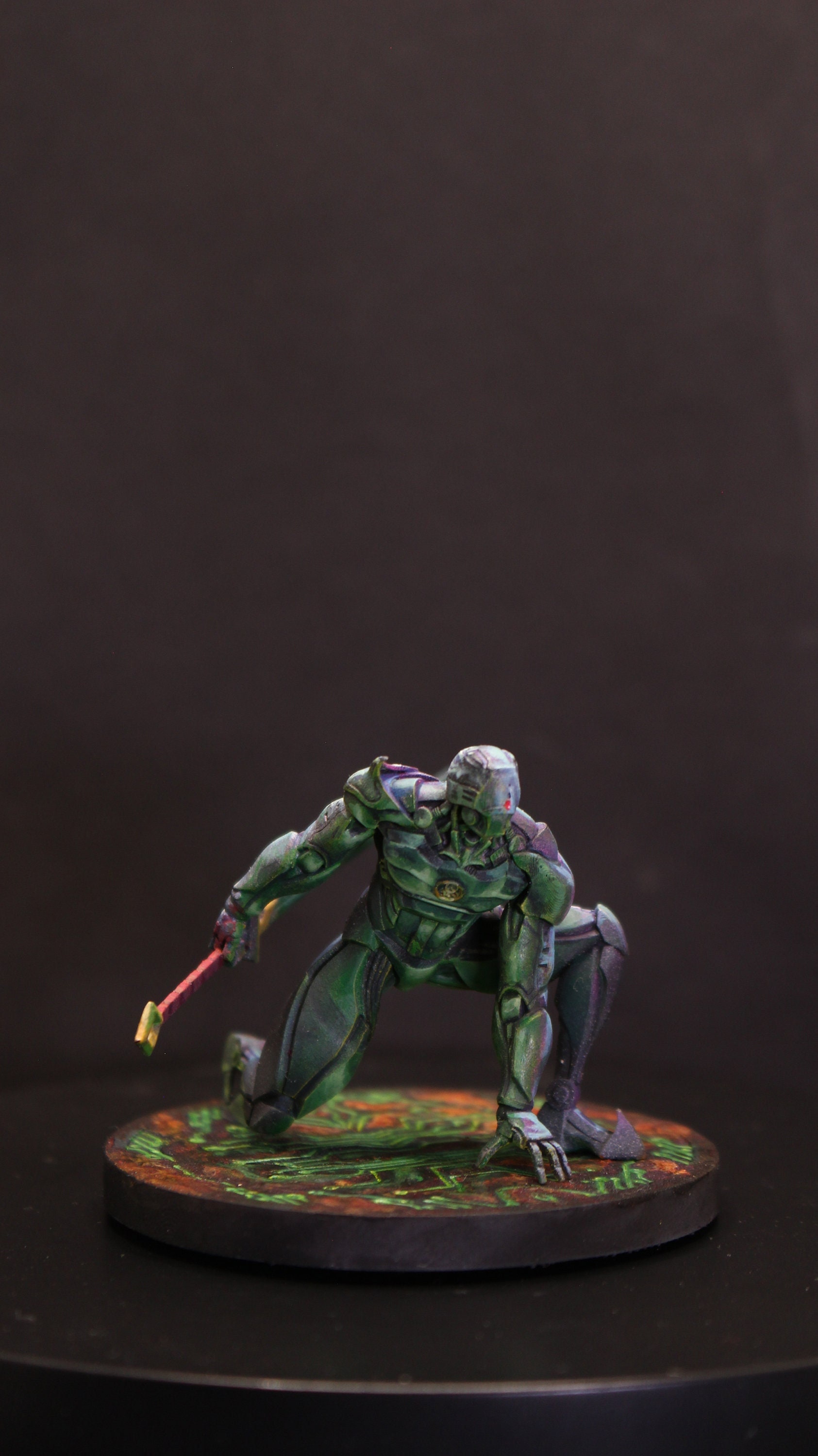 Cybersamurai Aether and Alchemist Sci-fi Samurai Professionell Bemalte ...