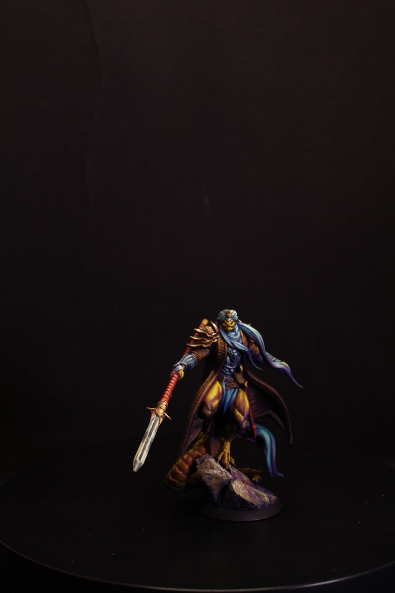 Dragonborn Draconic Defender Sultan of Scales Lord of the Print Bemalte ...