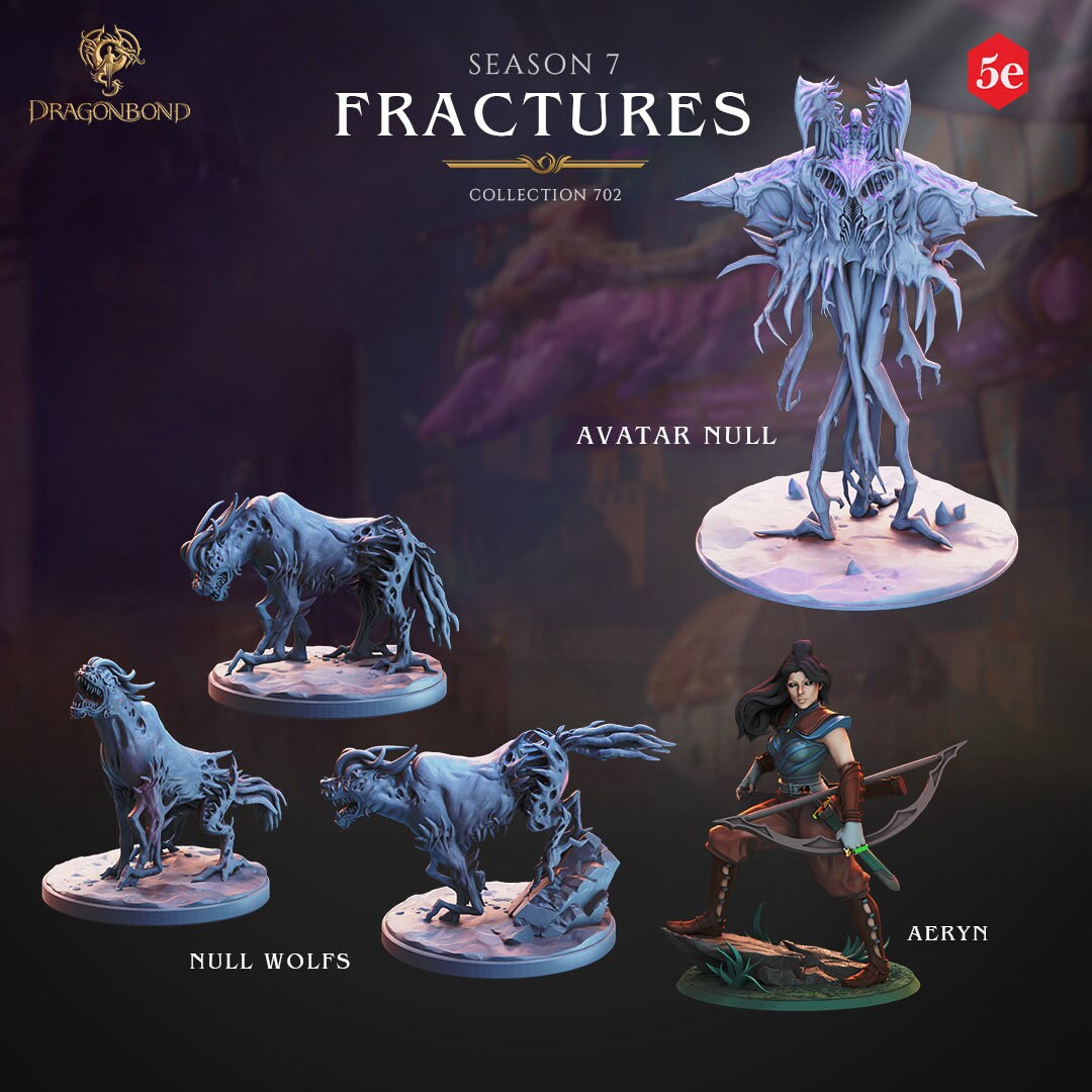 Hiding in Plain Sight Bundle 3D Fantasy Miniature Printed in 8k Dnd ...