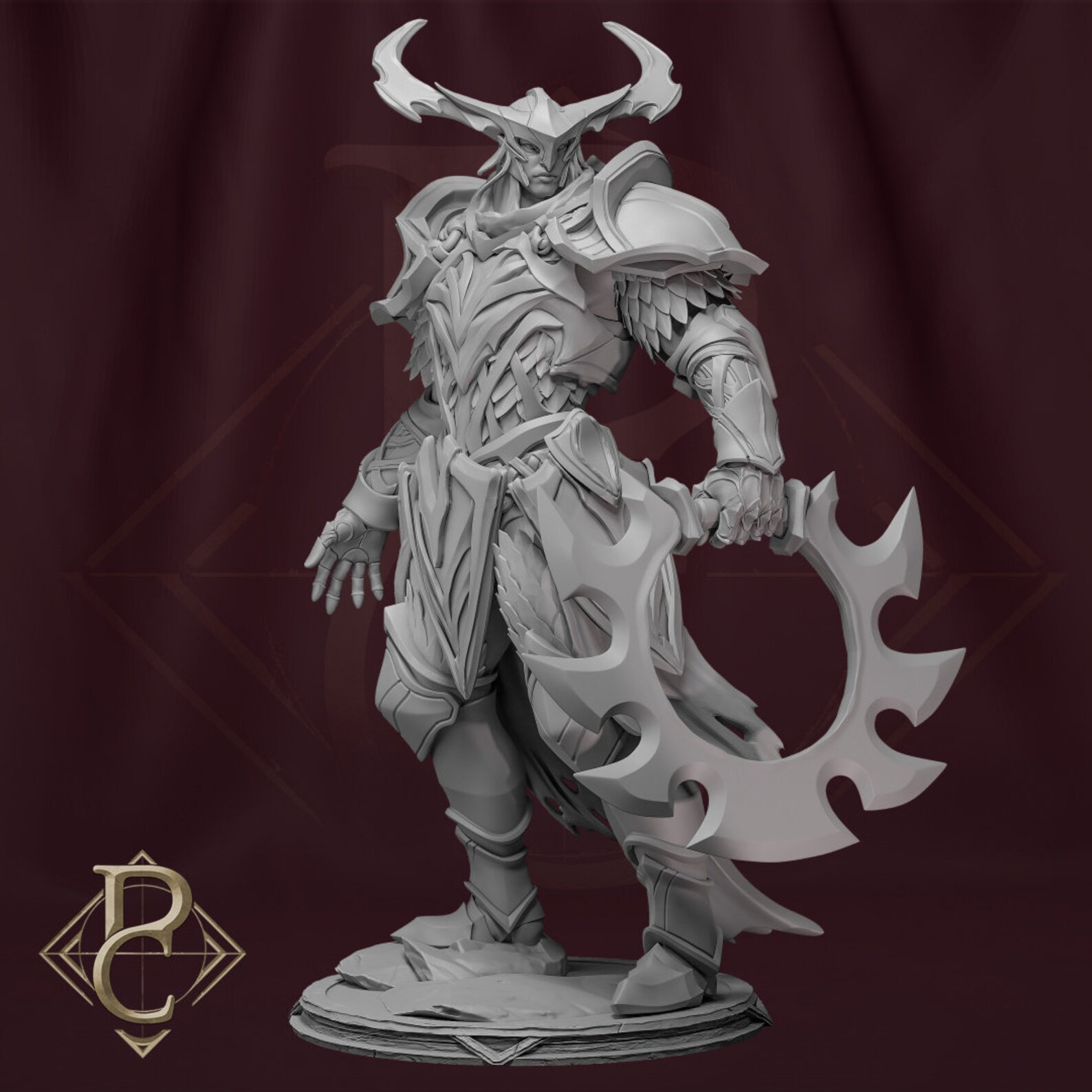 Alsham & Stellar Tiger | 3D Gedruckte Fantasy Miniatur | 8k | Dnd ...