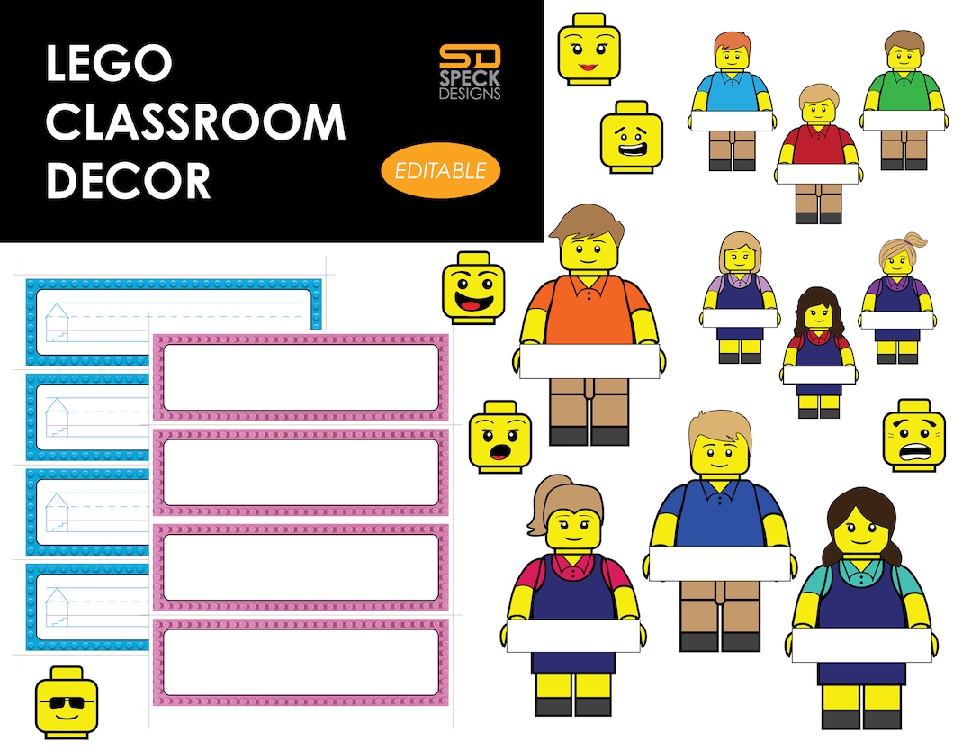Lego Classroom Decor - Etsy